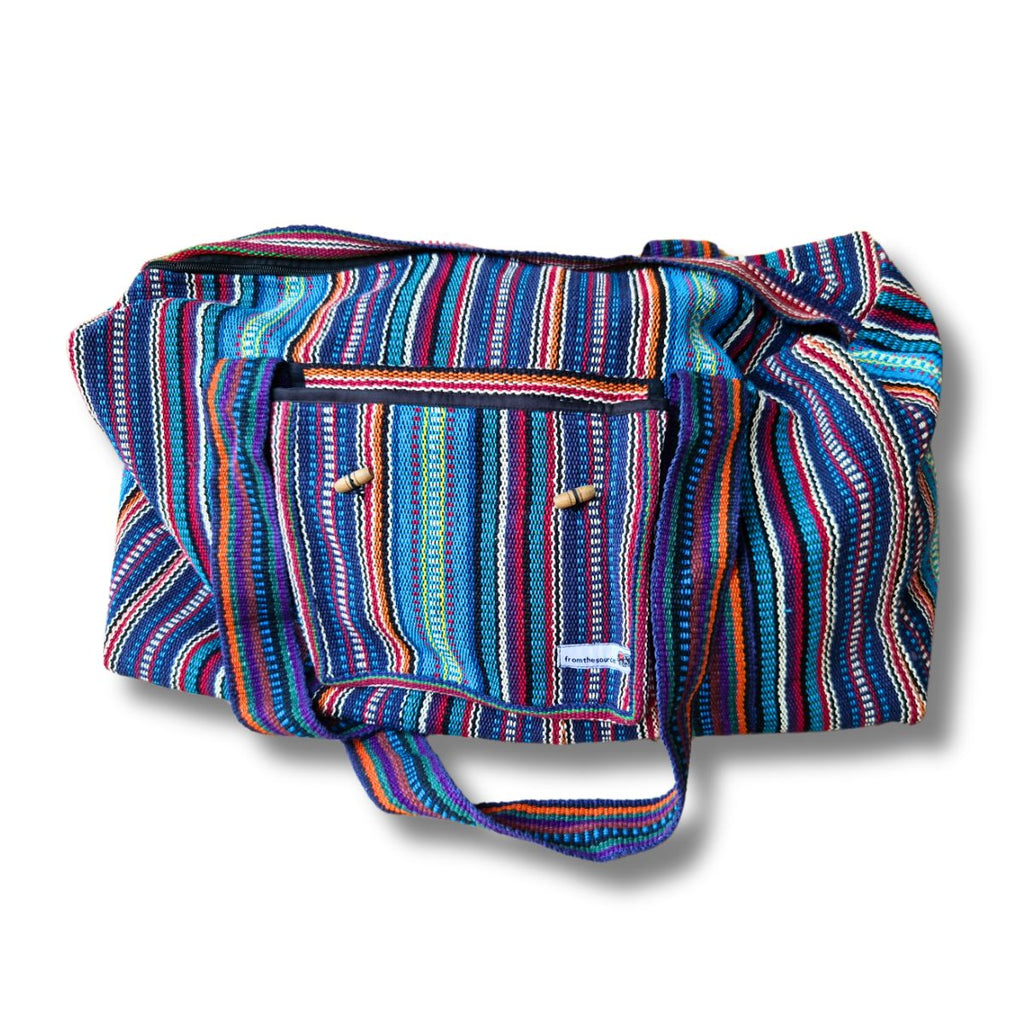 Cotton Holdall Bag | Colourful Fabric Bags Fairly Traded from Nepal ...
