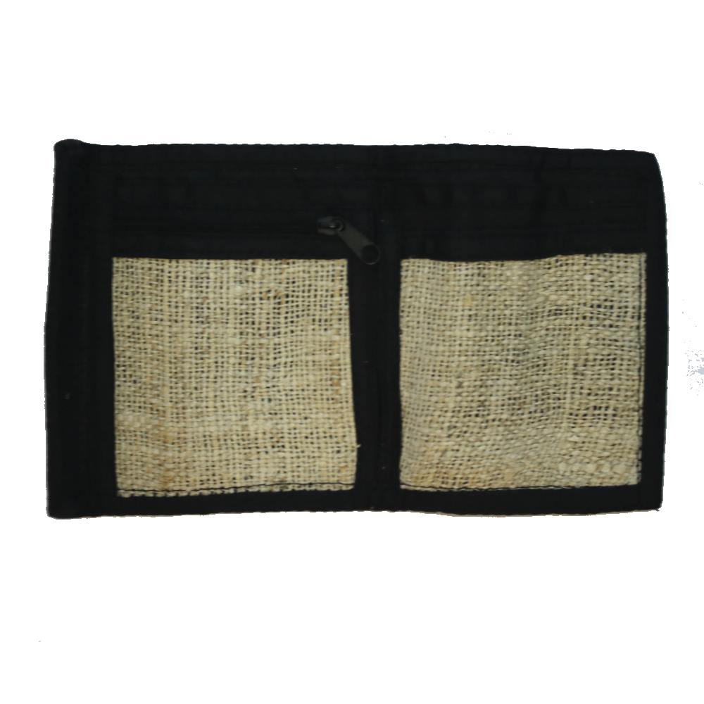 Hemp Bi-Fold Fabric Wallet - Made in Nepal – From The Source