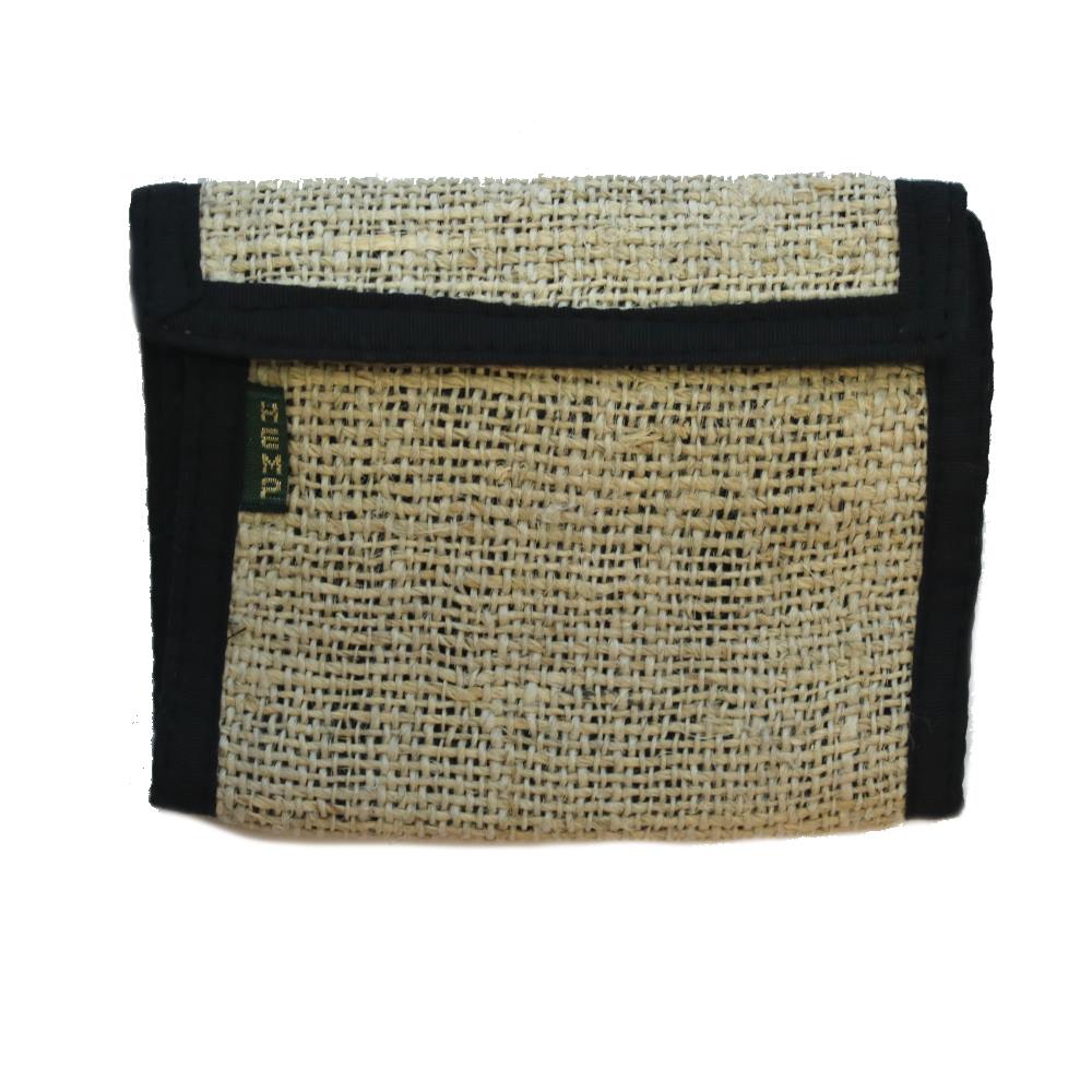 Hemp Bi-Fold Fabric Wallet - Made in Nepal – From The Source
