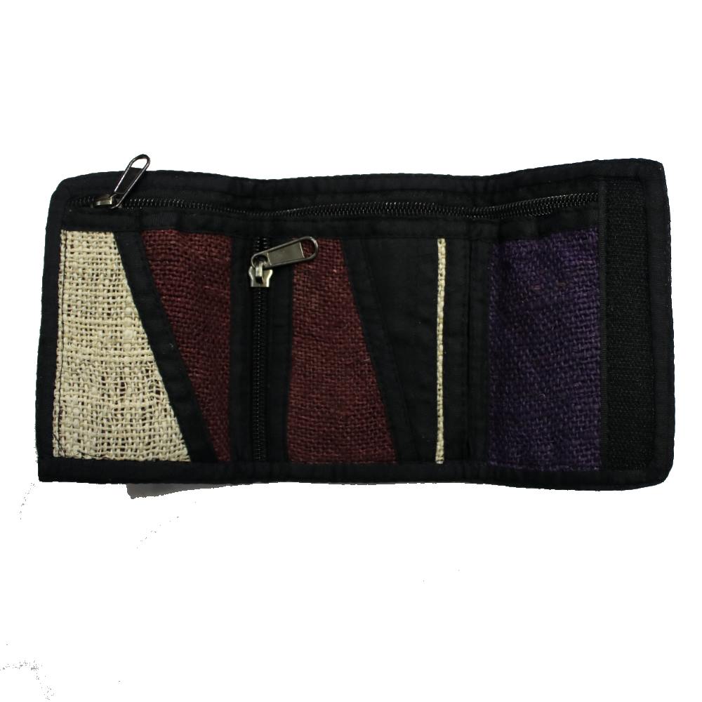 Hemp Tri-Fold Fabric Wallet - Made in Nepal – From The Source