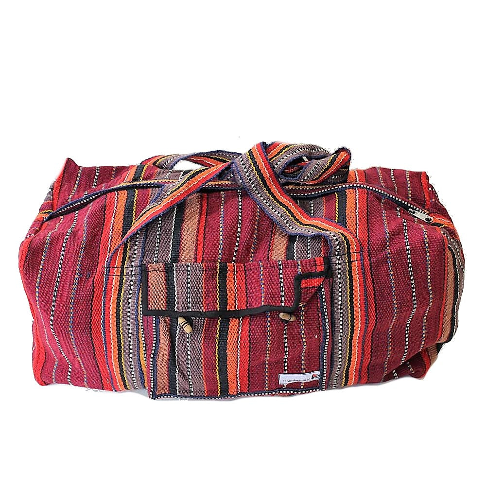 Cotton Holdall Bag | Colourful Fabric Bags Fairly Traded from Nepal ...