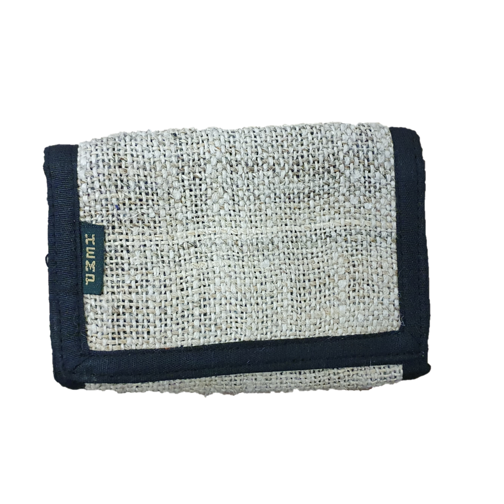 Hemp Tri-Fold Fabric Wallet - Made in Nepal – From The Source