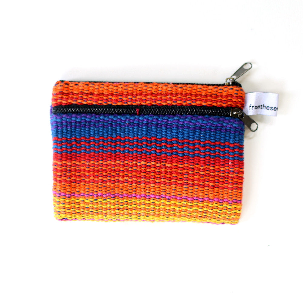 Fair Trade Cotton Coin Purse - Ethical Colourful Fabric Purses – From ...