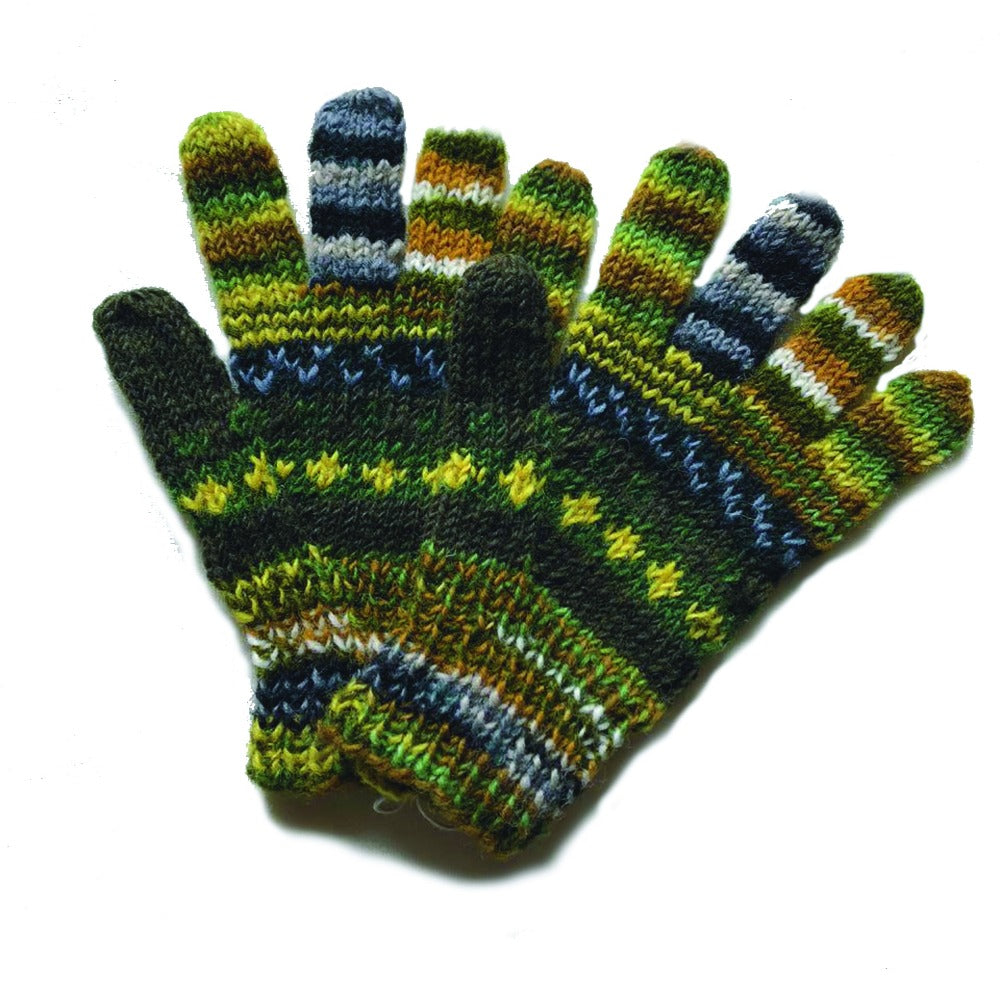 Nordic Hand Knitted Wool Gloves | Fairly Traded from Nepal – From The ...